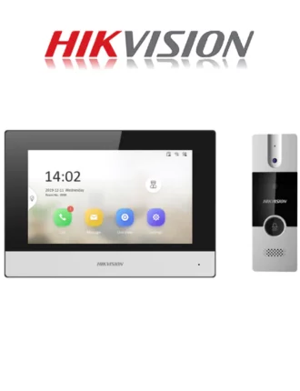HIKVISION Analogue HD Intercom Kit (LCD Indoor Station + Door Station ...